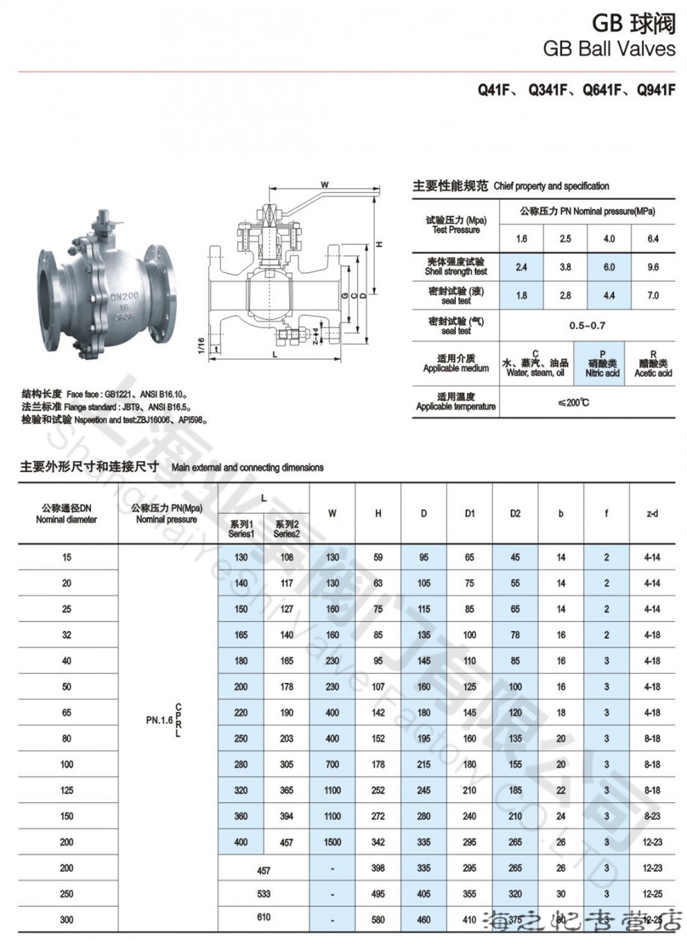 dn50球阀外形尺寸图纸-千图网