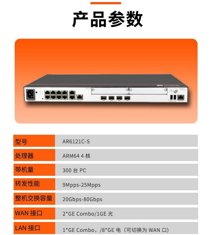 华为（HUAWEI）AR6000-S系列企业千兆路由器有线路由 带机量300台 AR6121-S 带机量400台【图片 价格 品牌 报价】-京东
