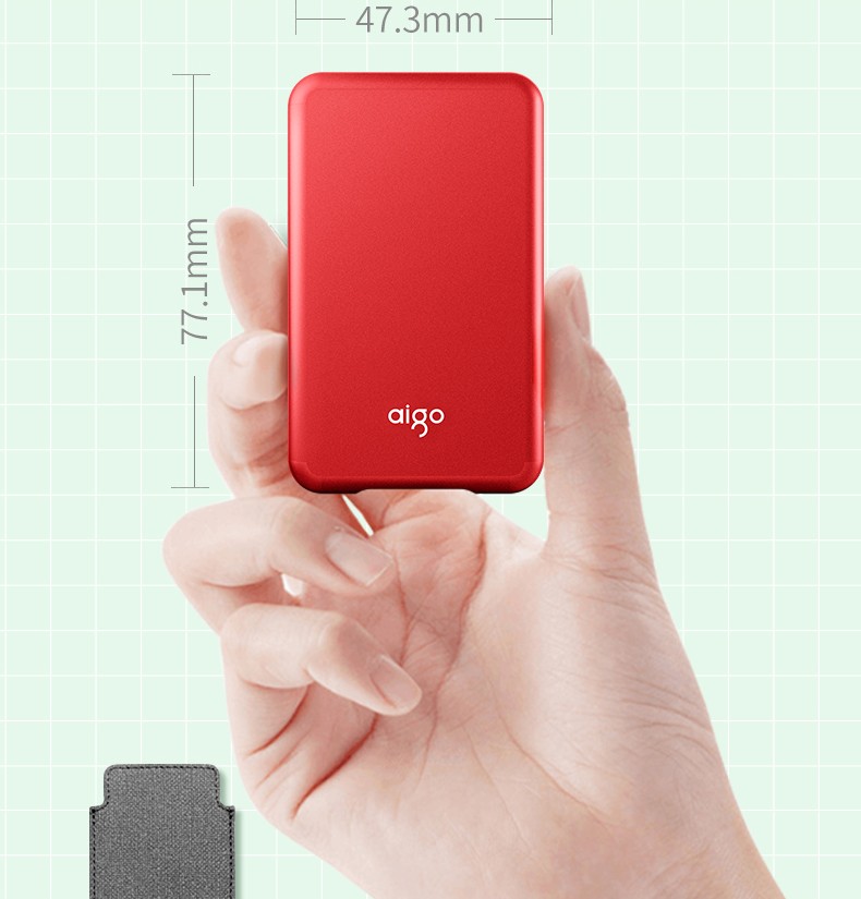 爱国者（aigo） S7移动固态硬盘 深空灰 500G/1TB/2TB读速520/560MB/s 500GB【USB3.1 读速520MB/S 】【图片 价格 品牌 报价】-京东