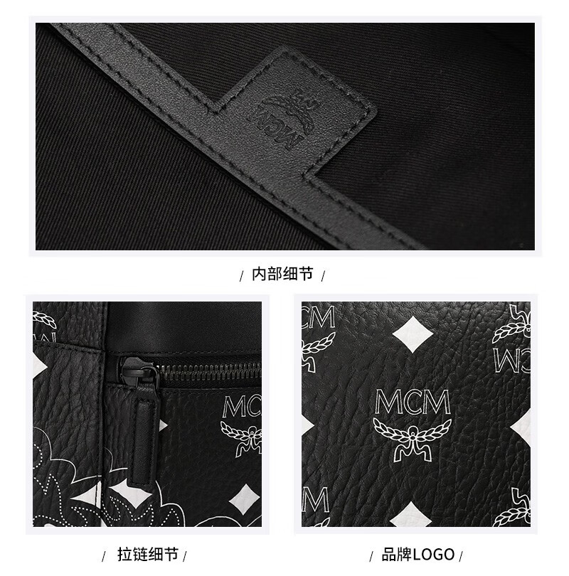【MCMMCM 双肩包】MCM/MCM 男士/女士中性款中号Stark Bandana Visetos手提双肩包背包 MMKDAVE04【正品 价格 图片】 - 寺库网