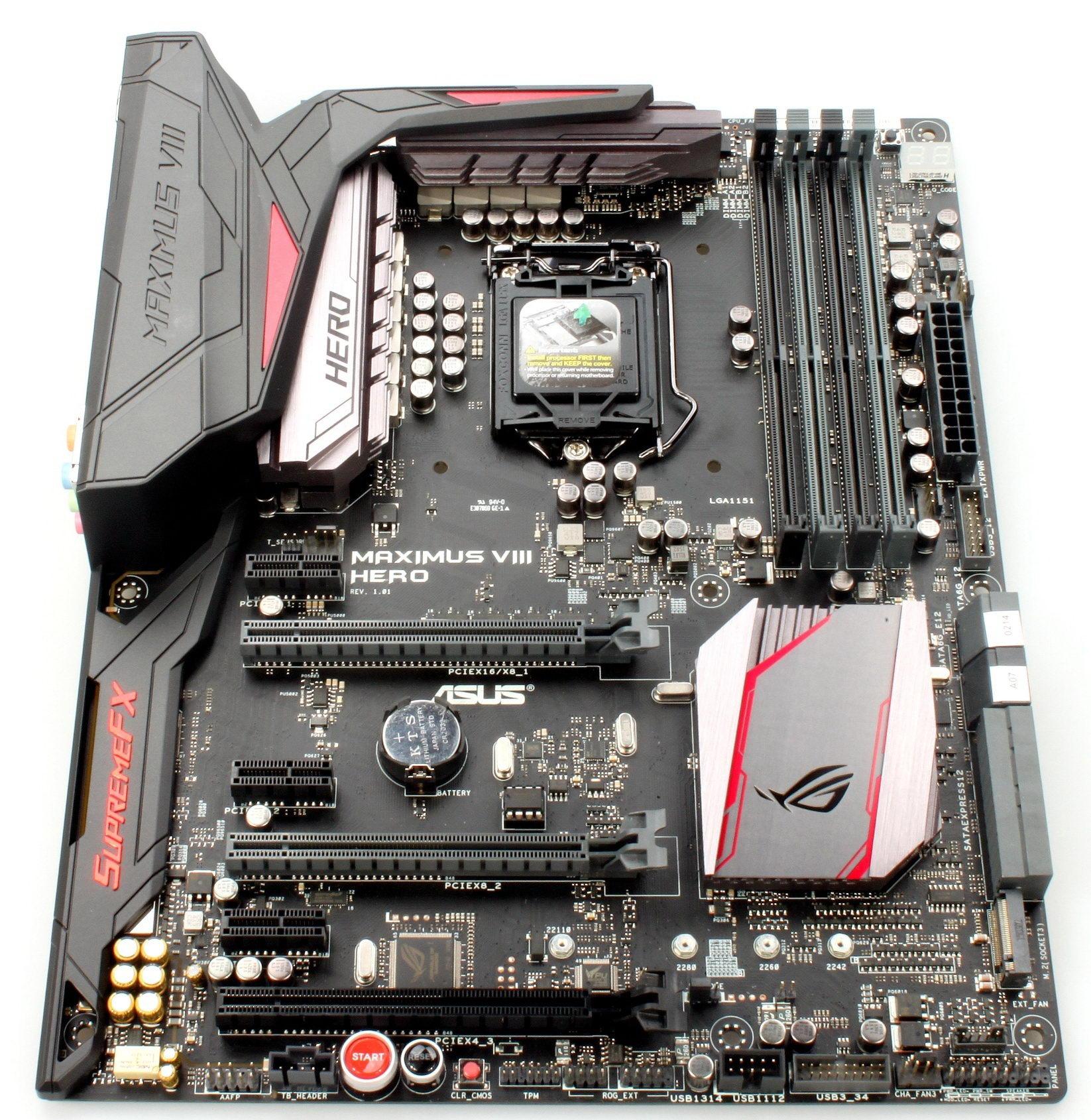 Z170来袭！华硕ROG Maximus VIII HERO主板全球首发评测_晒配置/问答-JD游戏