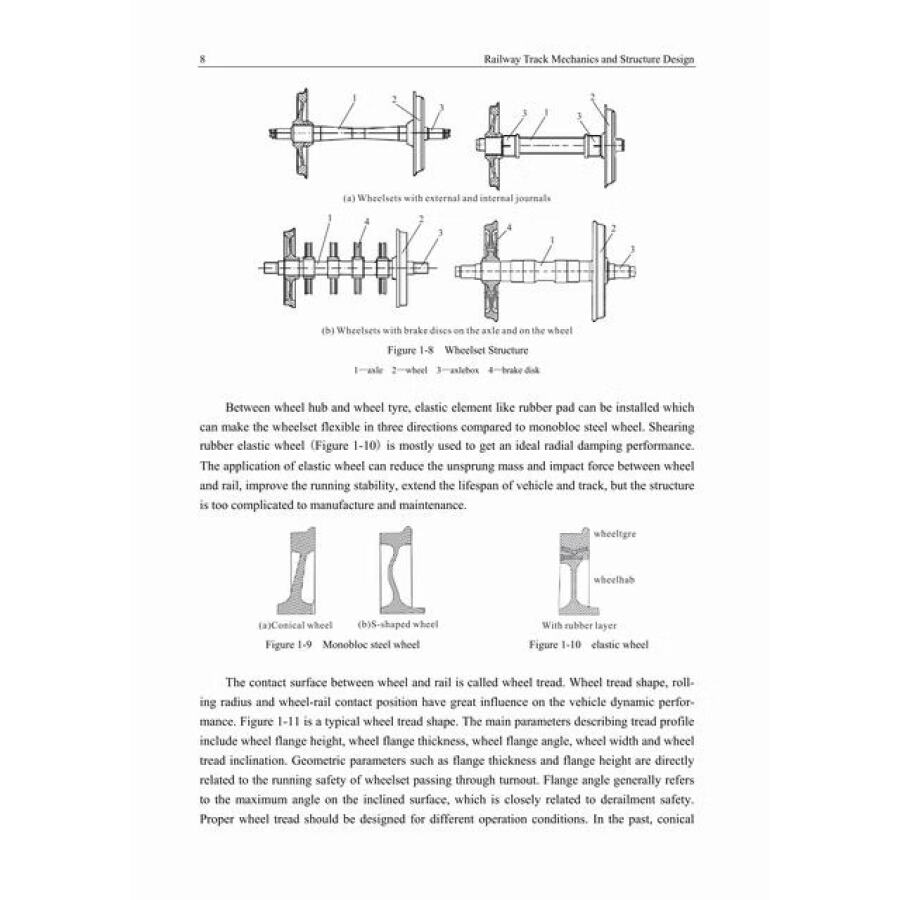 Railway Track Mechanics and Structure Designby Zhao Pingrui;