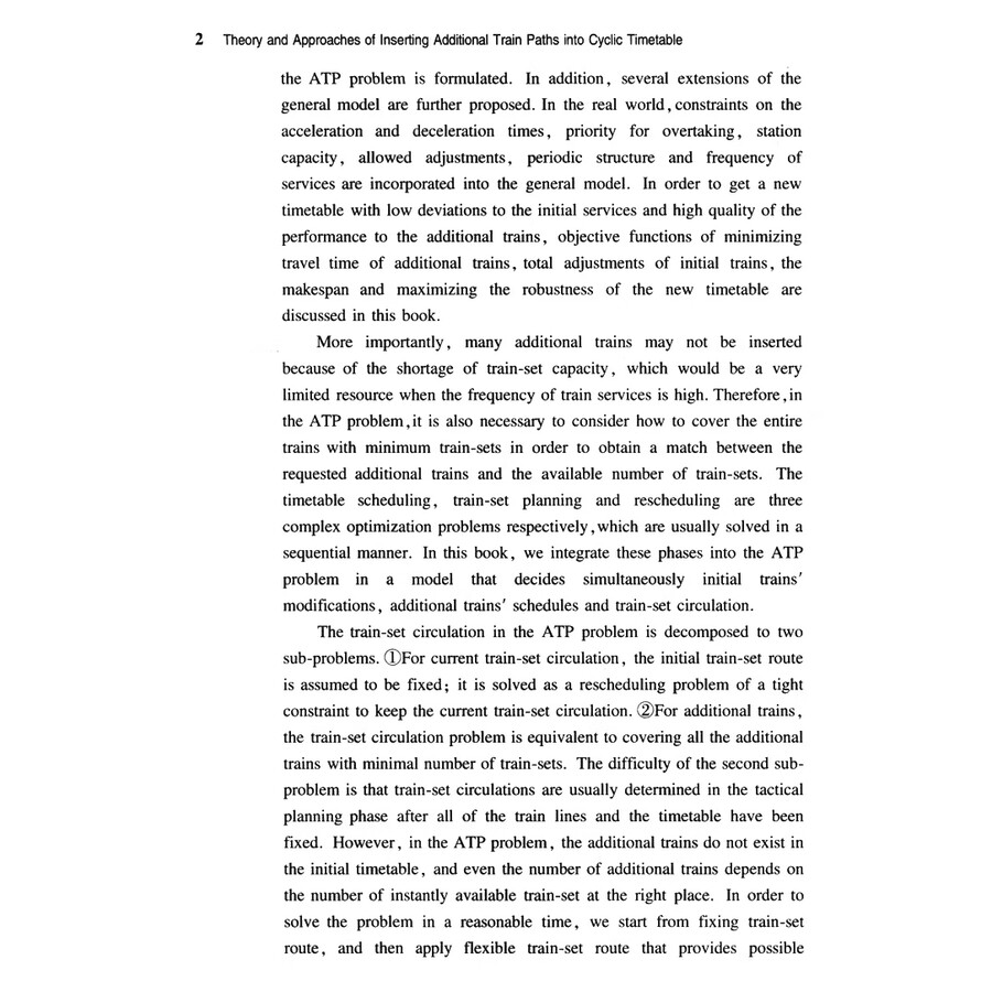 Theory and Approaches of Inserting Addtional Train Paths into Cyclic ...