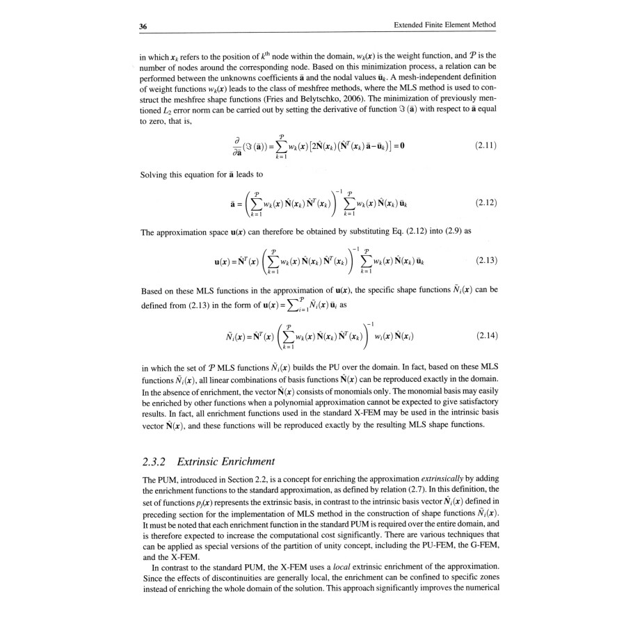 Extended Finite Element Method Theory And Applicationsby Amir R Khoei