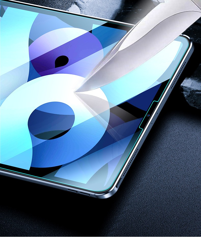 闪魔 iPad pro钢化膜2021air4/5保护膜mini6高清抗蓝光平板类纸膜 【护眼版^滕森抗蓝光】 2018/20/21iPad ...