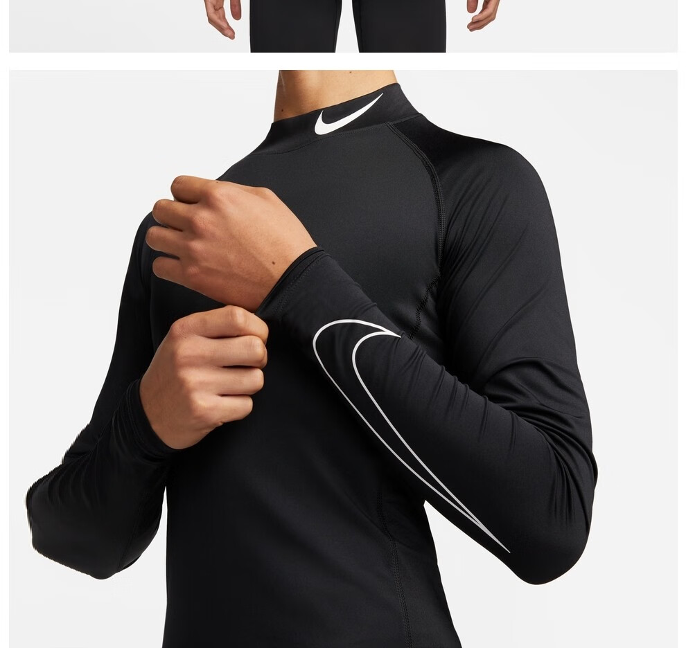 耐克 男子紧身长袖训练上衣 NIKE PRO DRI-FIT DD1987-010 M【图片 价格 品牌 报价】-京东