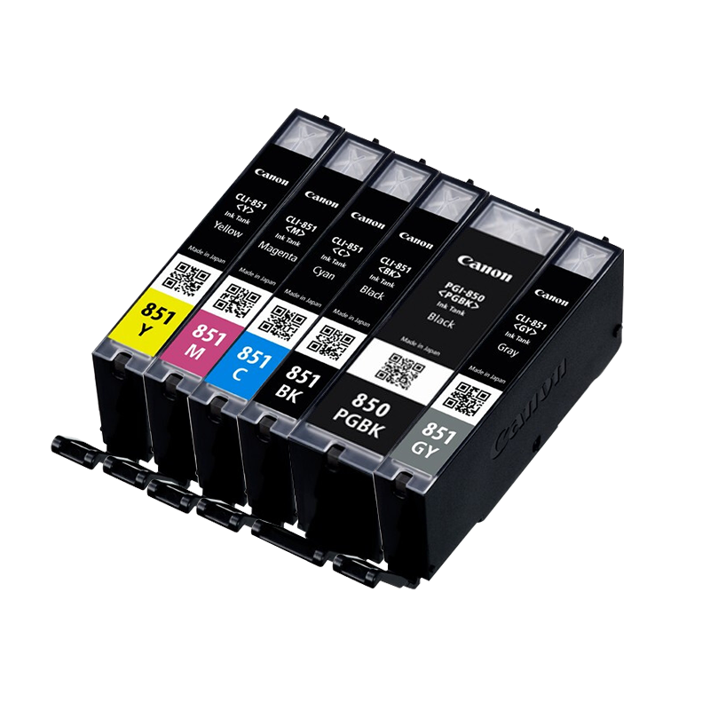 佳能PGI-850/CLI-851原装墨盒适用ip7280/ix6780/6880/ip8780 六色墨盒套装【图片 价格 品牌 报价】-京东