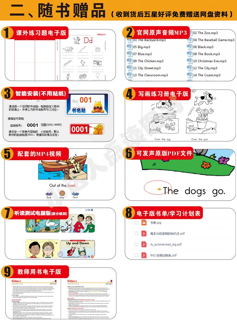 RAZ aa Kids点读版raz分级读物英语分级阅读reading A-Z 海尼曼小达人点读笔 L级别 书+32G点读笔【图片 价格 品牌 ...