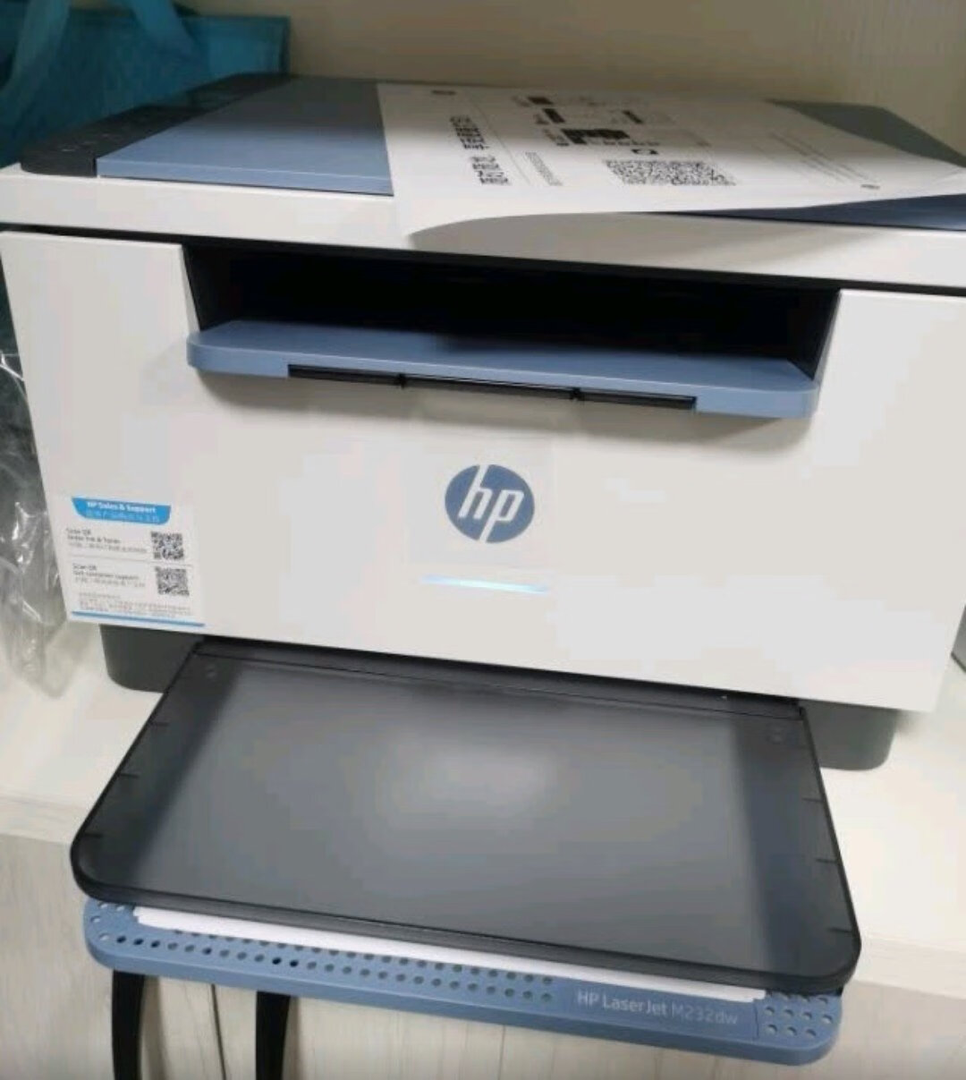 【进纸器也好好几个，装...】HP M208dw激光打印机网友点评-ZOL中关村在线