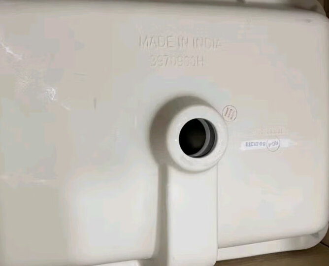 高仪（GROHE）101012SH00：“高仪（GROHE）陶瓷台下盆 家用洗脸盆 卫生间方形面盆加深设计有溢水口 长方形 这款盆造型很漂 ...