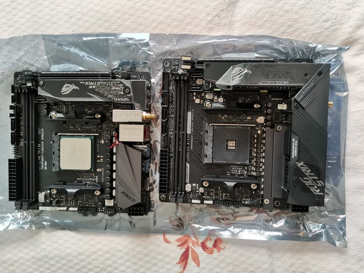 玩家国度ROG STRIX X570-I GAMING：“618时买了 X470I，和其他配件，结果订的两个机箱全部跳票。等X570I出来了 ...