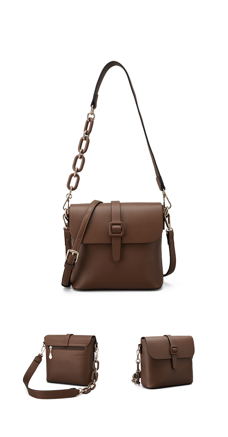 意尔康（yearcon）时尚腋下包斜挎包女亚克力手提包百搭水桶包单肩包13W24212-934绿色-融创集采商城