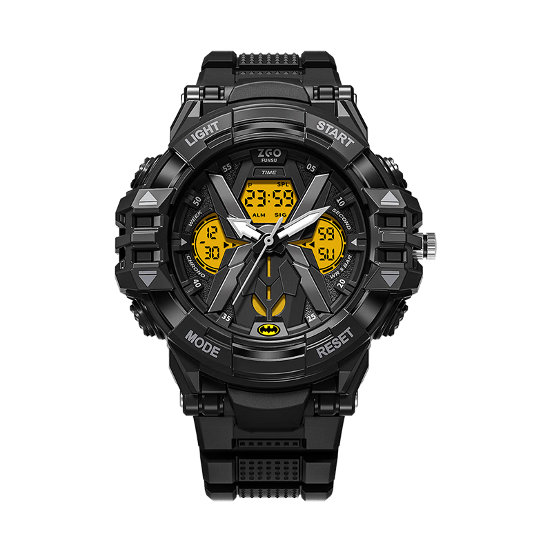ZGO Batman Watch Men's Electronic Watch Student Junior High School High ...