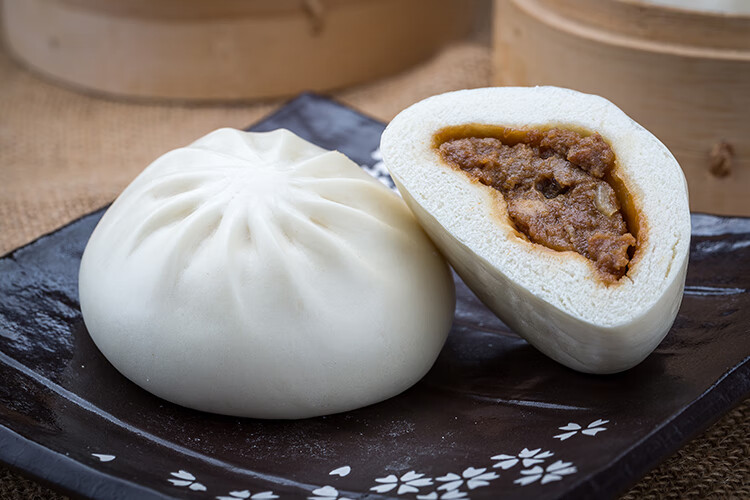 【乐肴居酱肉大包】乐肴居 酱肉大包子 800g 10个肉包子 叉烧包 早茶点心 早餐食材【行情 报价 价格 评测】-京东