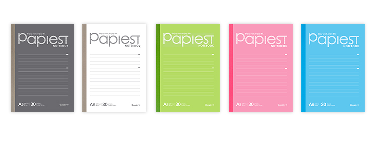 广博(GuangBo)A5笔记本子软抄本学生记事本办公用品文具无线装订本 30张10本装颜色混装GBR51000-融创集采商城