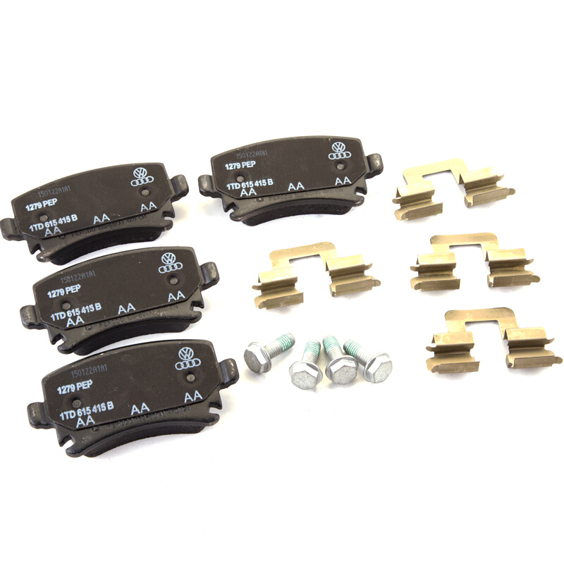 【斯柯达1TD698451】上汽大众斯柯达 4S店原配 OE汽车用品 后刹车片/后制动片 明锐07-14年1.6L 2.0L/明锐10-14年 ...